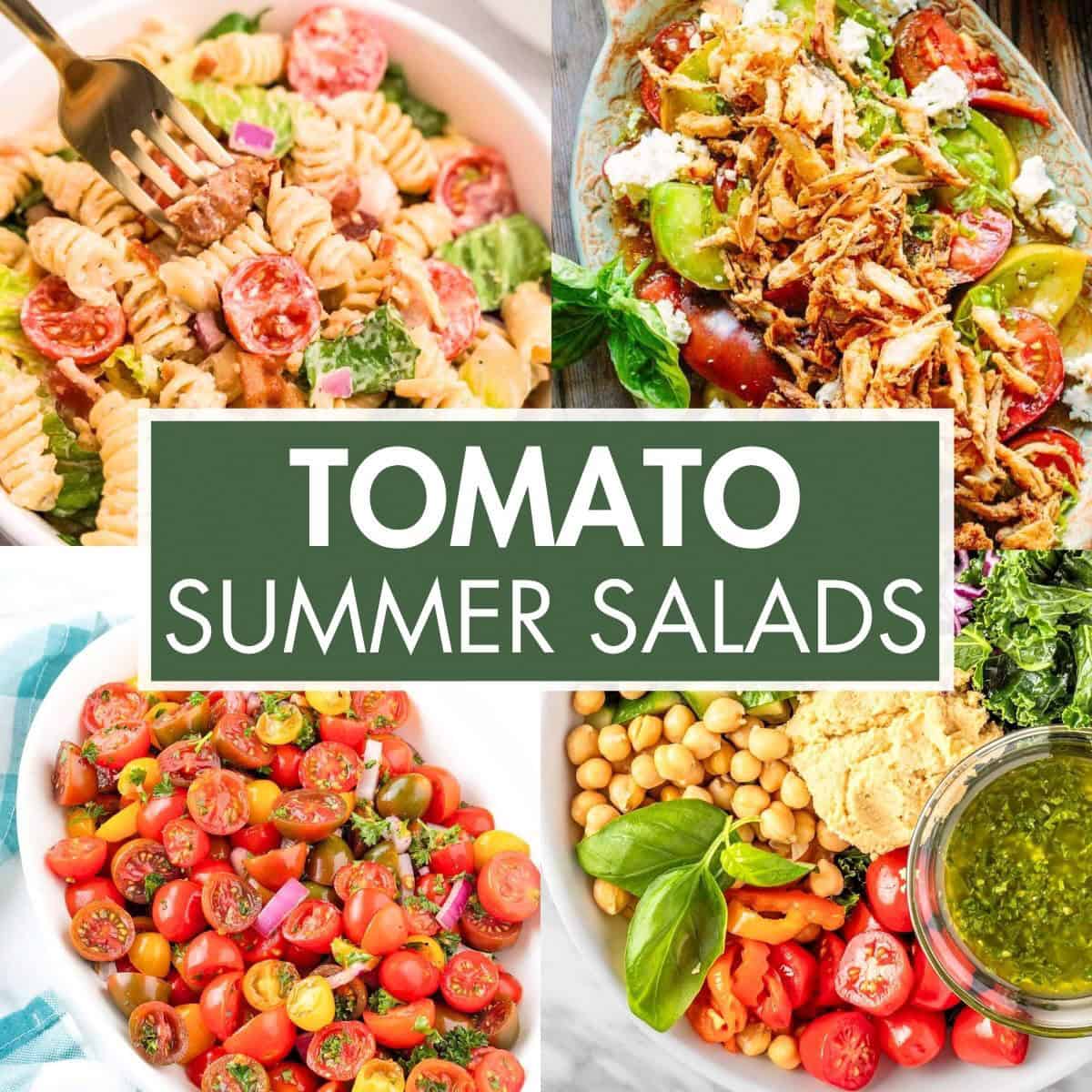 Summer Tomato Salads - Let Us Munch Lettuce