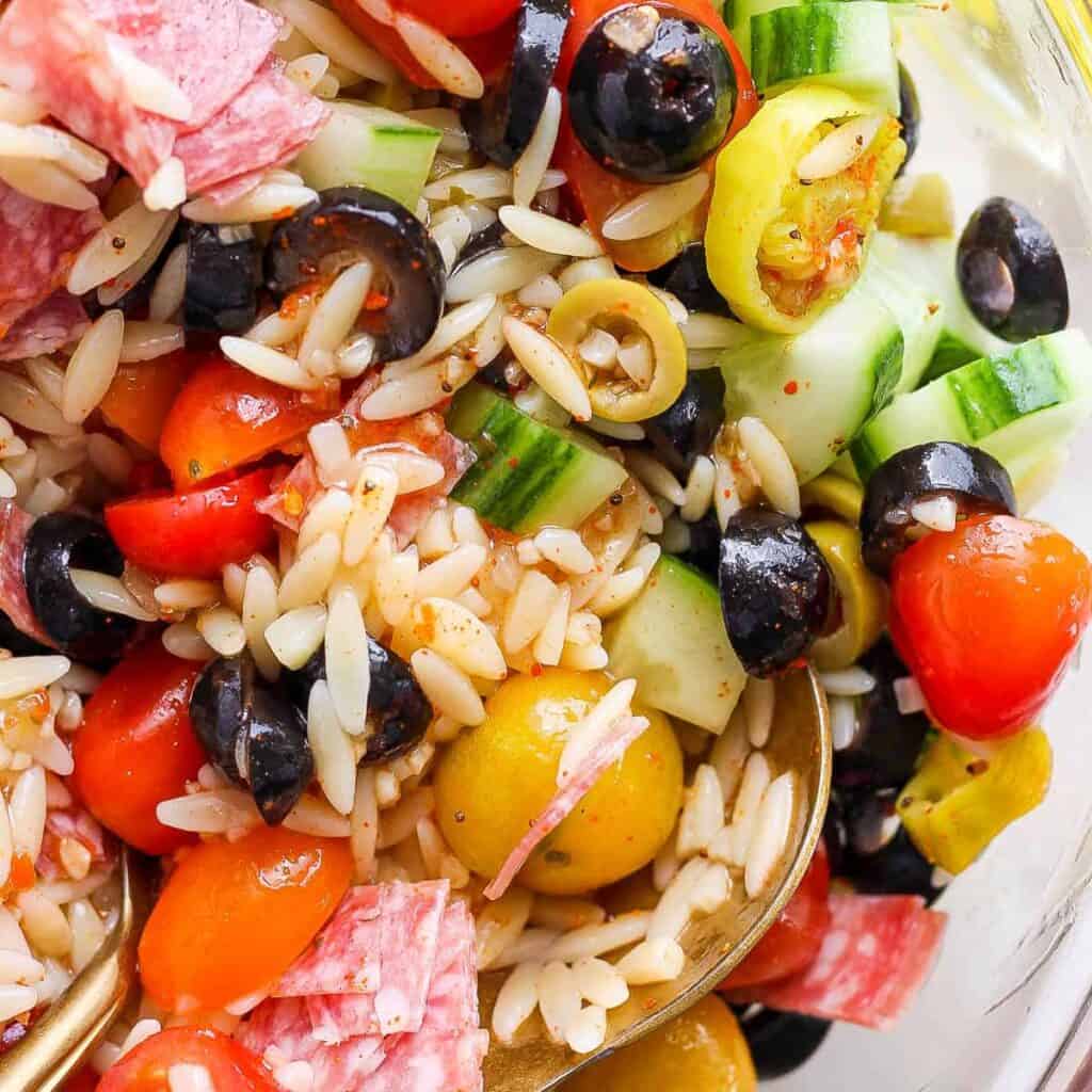 Orzo Summer Salads - Let Us Munch Lettuce
